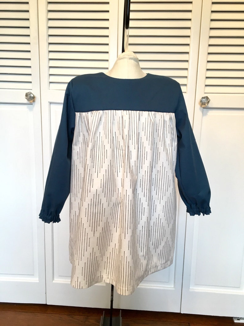 Cotton Girl Tunic Dress / Ruffle Tunic Top / Cotton Tunic - Etsy