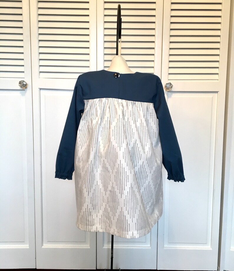 Cotton Girl Tunic Dress / Ruffle Tunic Top / Cotton Tunic - Etsy