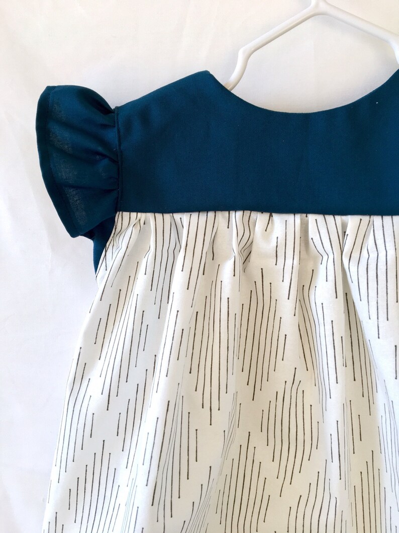 Cotton Girl Tunic Dress / Ruffle Tunic Top / Cotton Tunic - Etsy