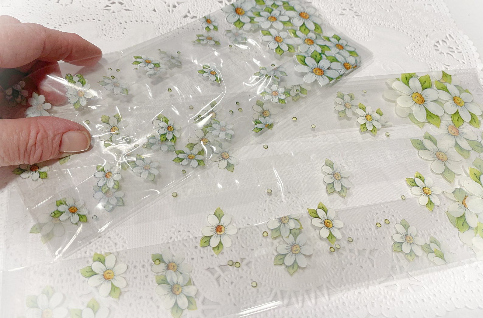 Daisy Cellophane Spring Favor Bags, Tea Party Treat Bags, 10pc - Etsy