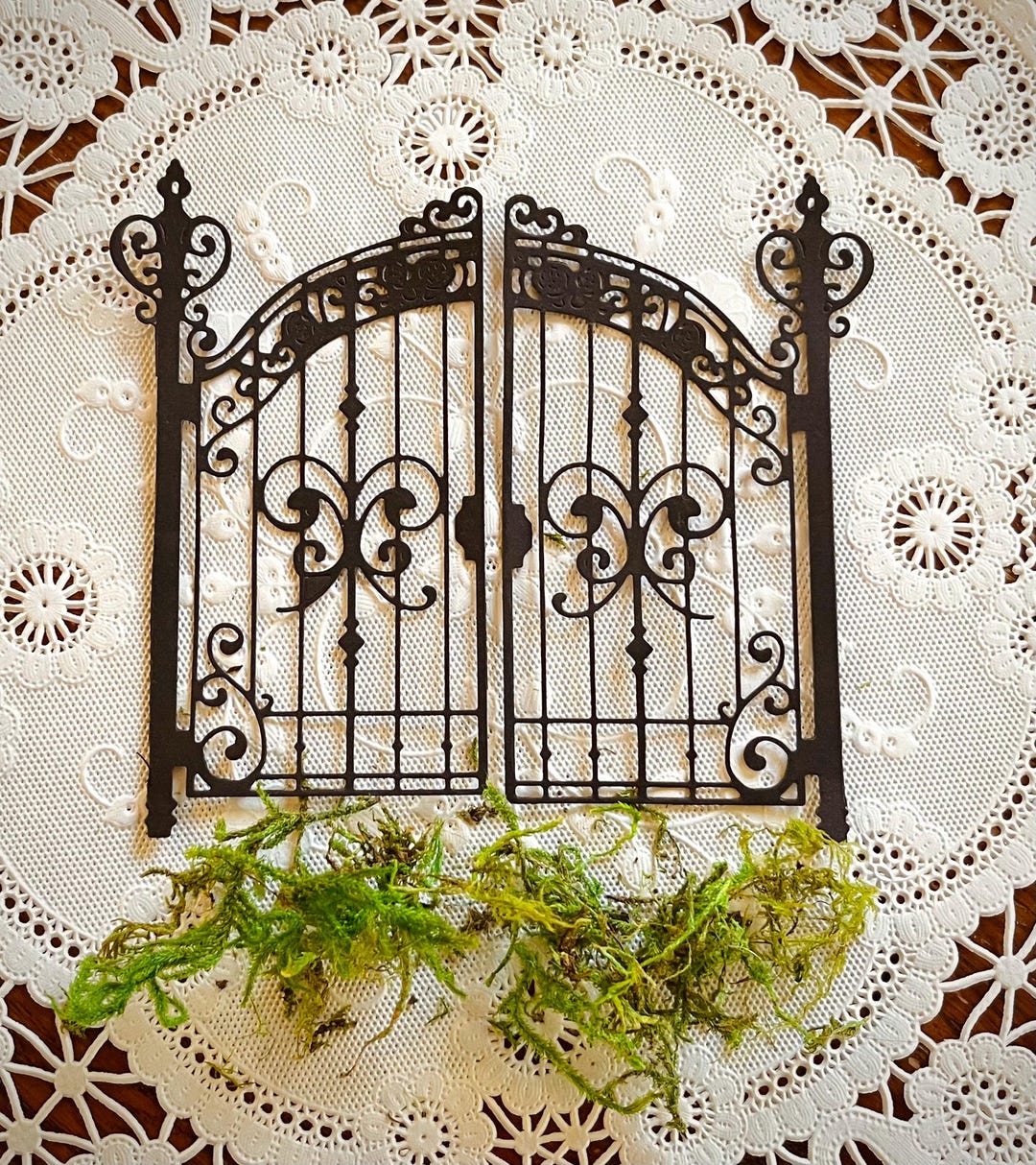 Paper Iron Gate Die Cut: Victorian Gothic, DIY Wedding Invitations - Etsy
