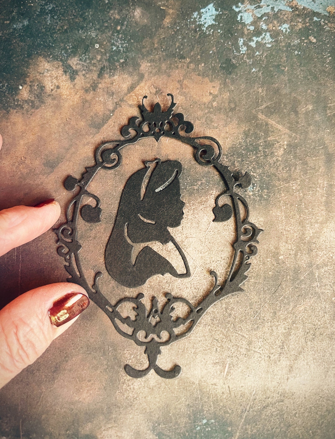 Alice Die Cut, Alice in Wonderland, Silhouette, Card Making ...