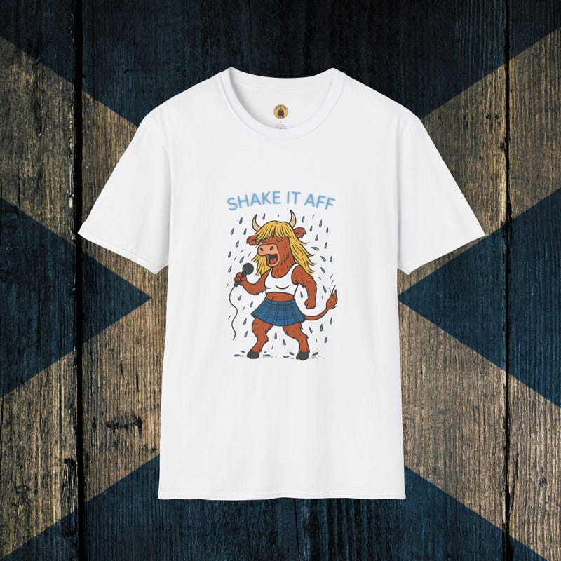 Highland Coo Cartoon - Etsy UK