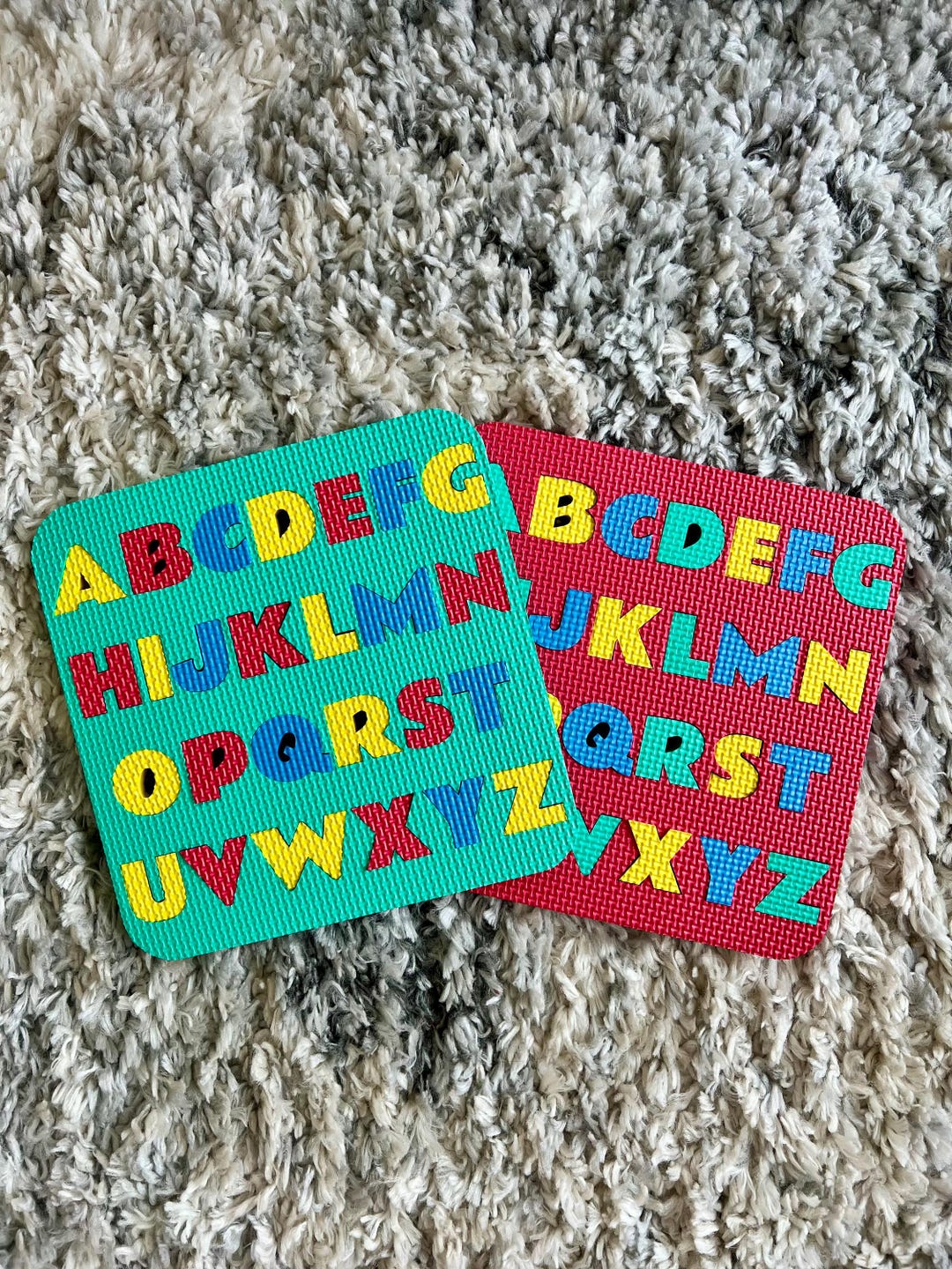 Soft Foam Alphabet Mat A–Z Learning Board for Toddlers, Sensory Letters ...