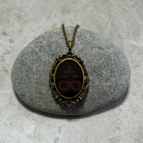 Sigil of Sulfur Necklace - Etsy