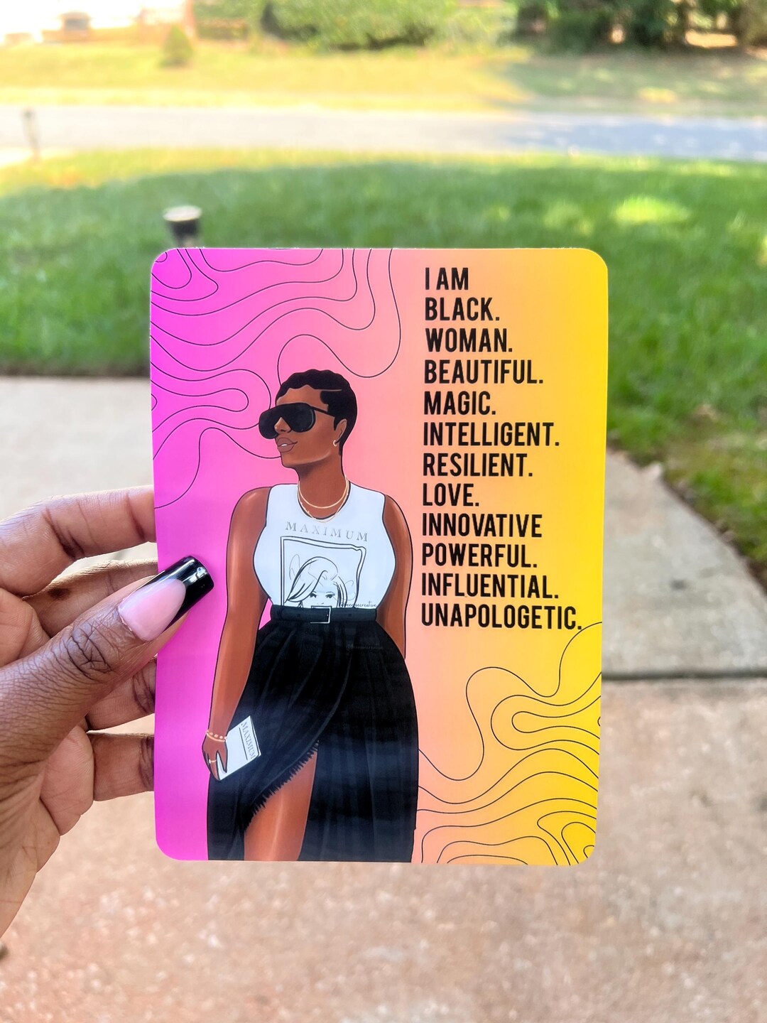 I Am E-reader Insert - Etsy