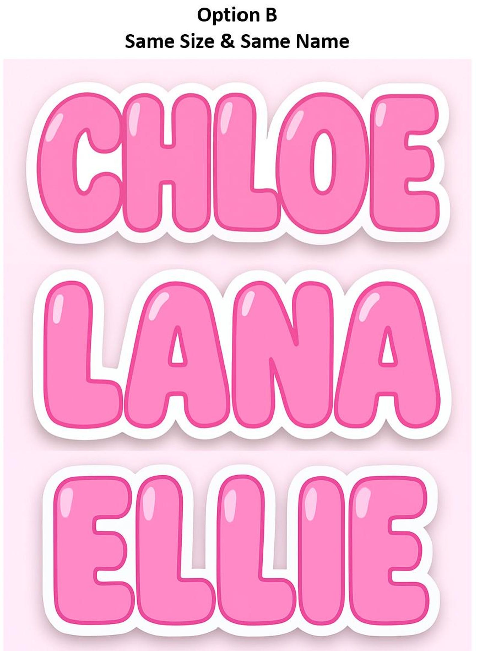 Custom Stickers - as Seen Designs or Custom Upload - Personalized Name ...