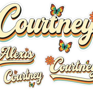 Custom Stickers - as Seen Designs or Custom Upload - Personalized Name ...