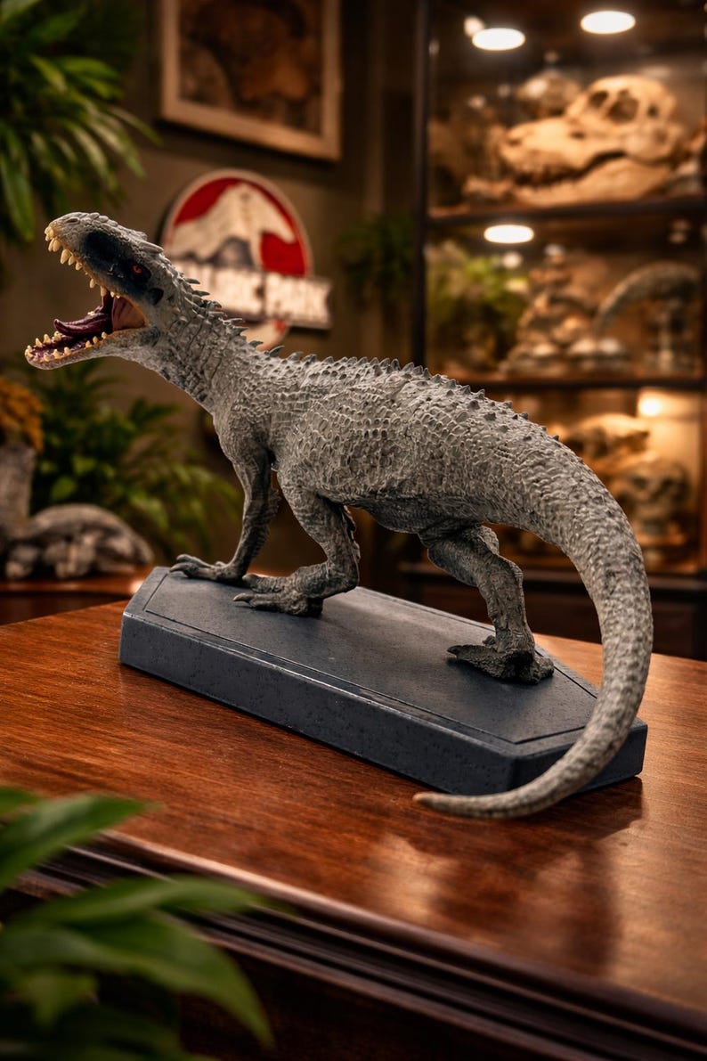 Jurassic World Indominus Rex Dinosaur Statue - Etsy Australia