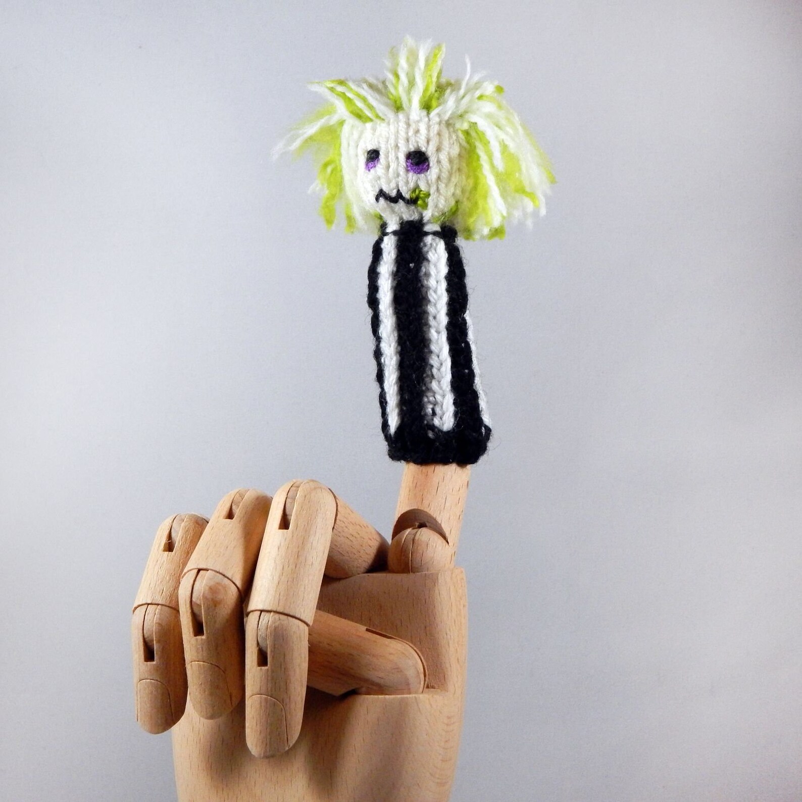 Finger Puppet - Beetlejuice - Michael Keaton - Etsy