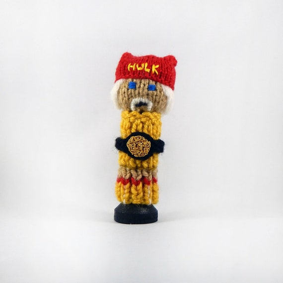 Hulk Hogan Finger Puppet Hulkster Hulkmania WWF | Etsy