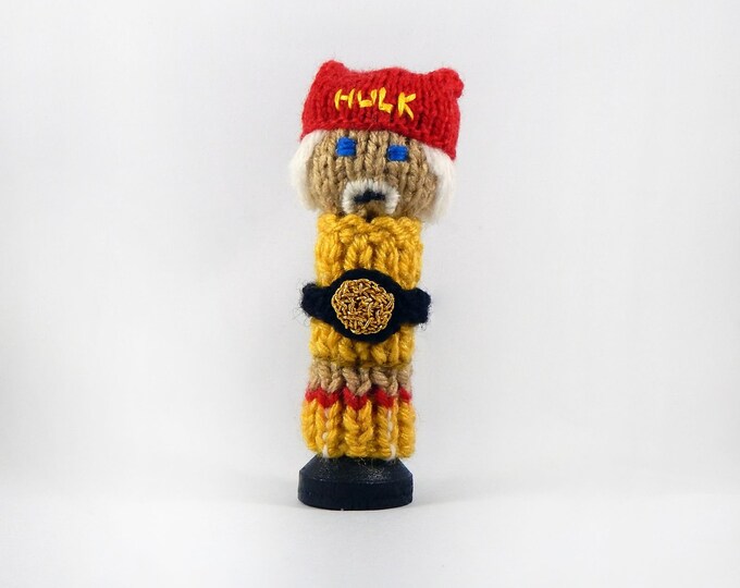 Hulk Hogan Finger Puppet - Hulkster - Hulkmania - WWF - Etsy