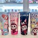 Kawaii Labubu Cup – 25oz Cartoon Style Drinking Tumbler for Iced Coffee ...