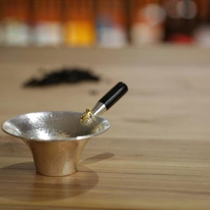 Handmade Tea Sieve Pure 999 Silver | Japanese Style | Tea Herbal Water ...