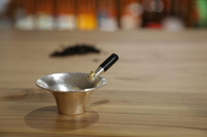 Handmade Tea Sieve Pure 999 Silver Japanese Style Tea - Etsy