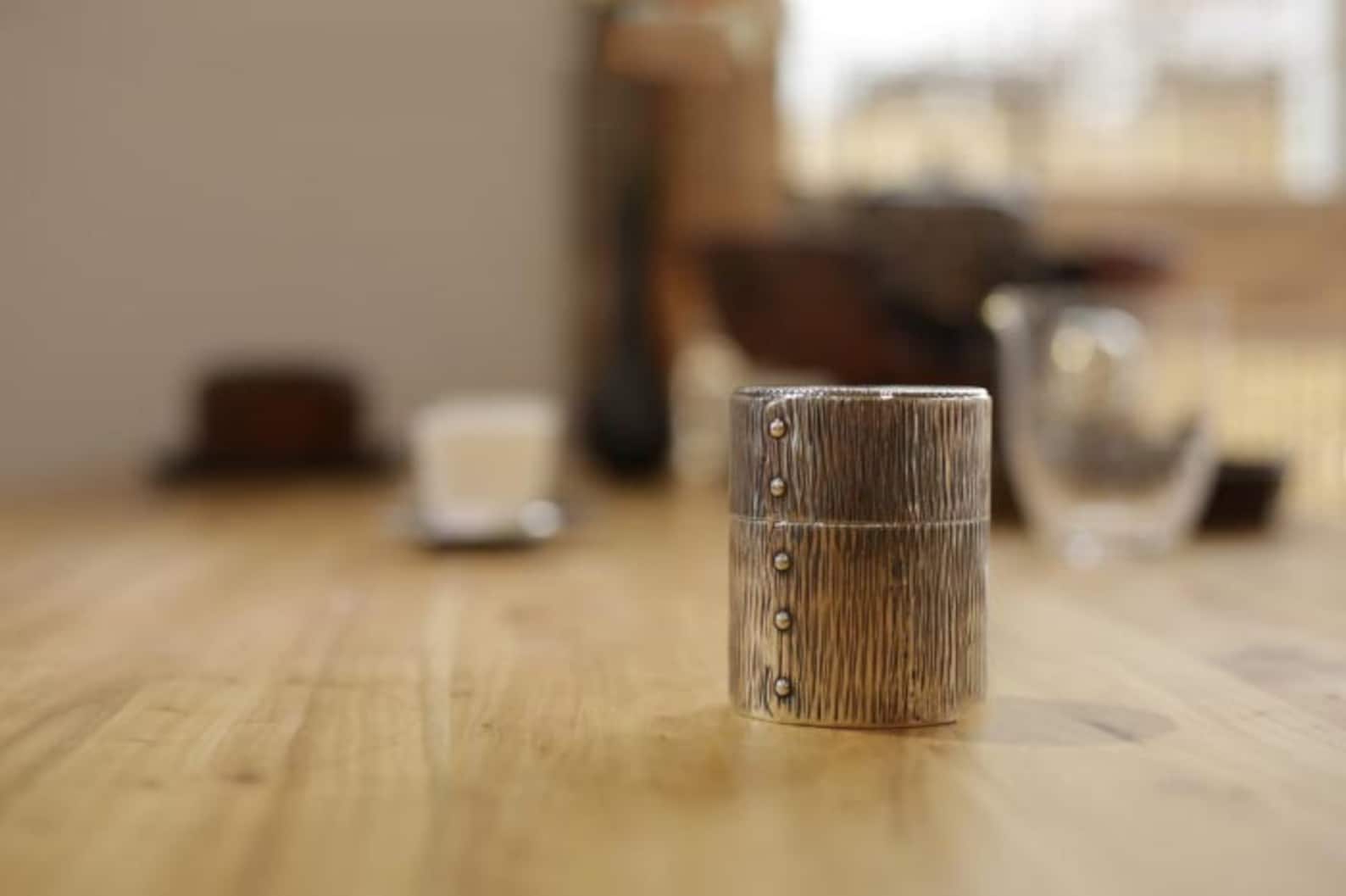 Handmade Tea Can 999 Silver Japanese Style Herbal Tea | Etsy