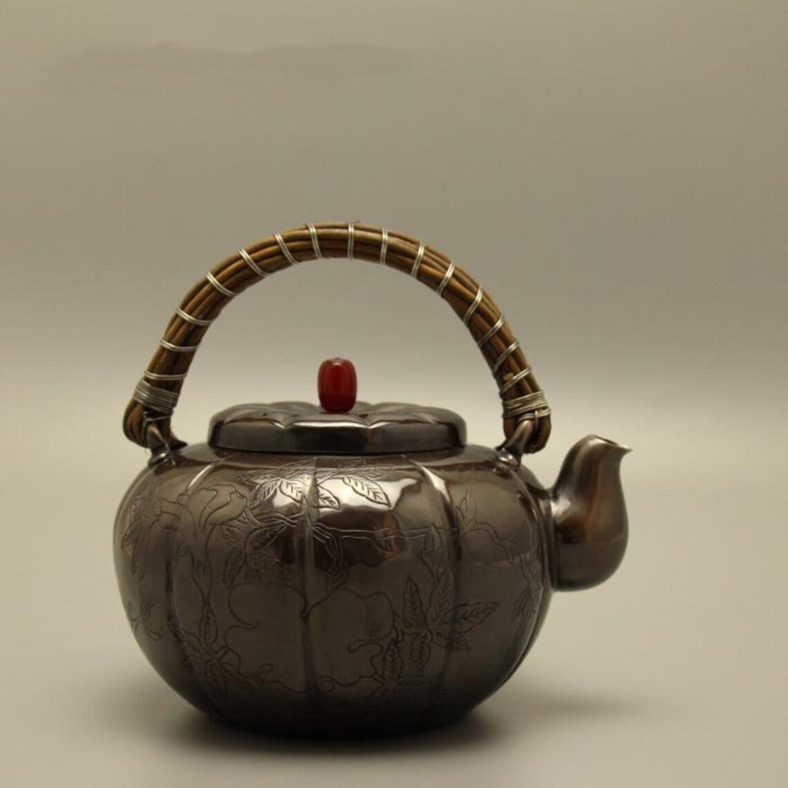 Handmade Teapot Pure 999 Silver 1000ml 480gr Japanese Style - Etsy