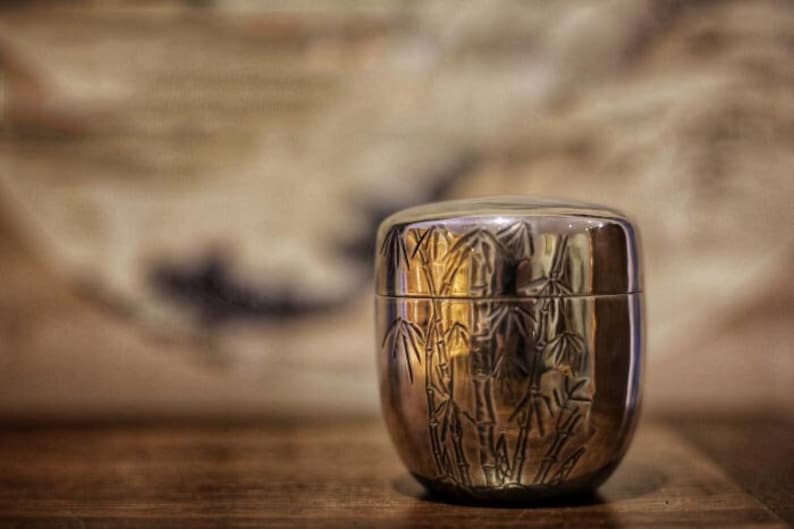 Handmade Tea Can 999 Silver Japanese Style Herbal Tea - Etsy