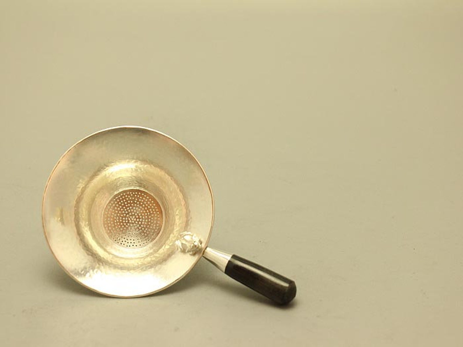 Handmade Tea Sieve Pure 999 Silver Japanese Style Tea | Etsy