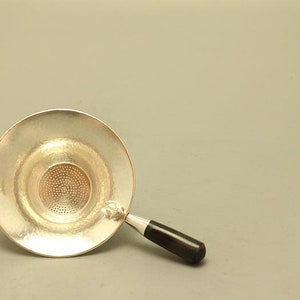 Handmade Tea Sieve Pure 999 Silver | Japanese Style | Tea Herbal Water ...