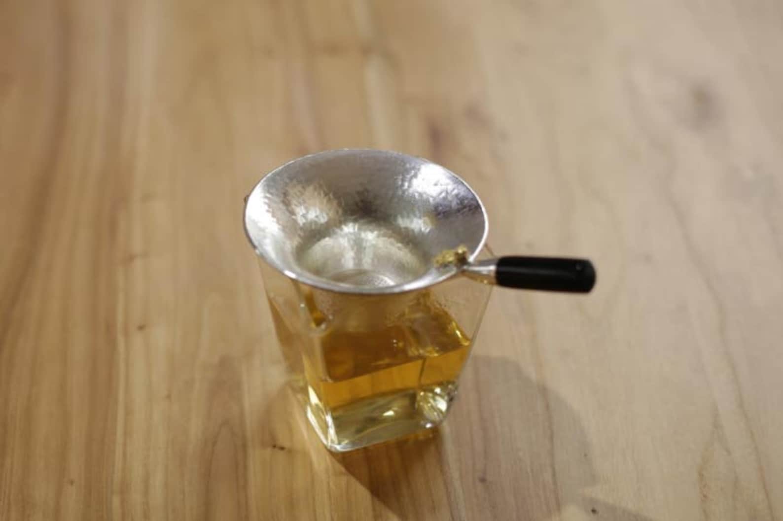 Handmade Tea Sieve Pure 999 Silver Japanese Style Tea | Etsy