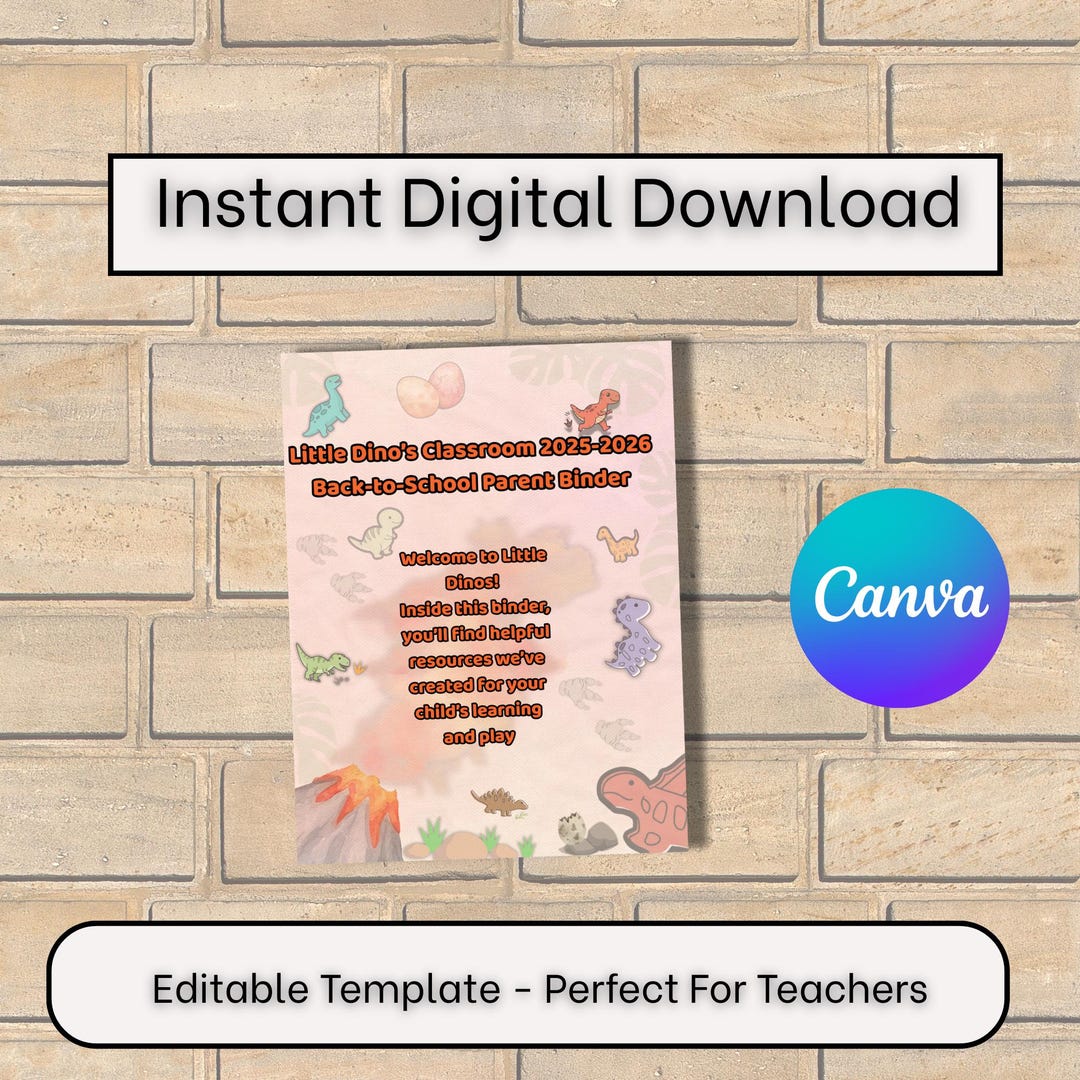Editable Preschool Welcome Packet Cover - Etsy