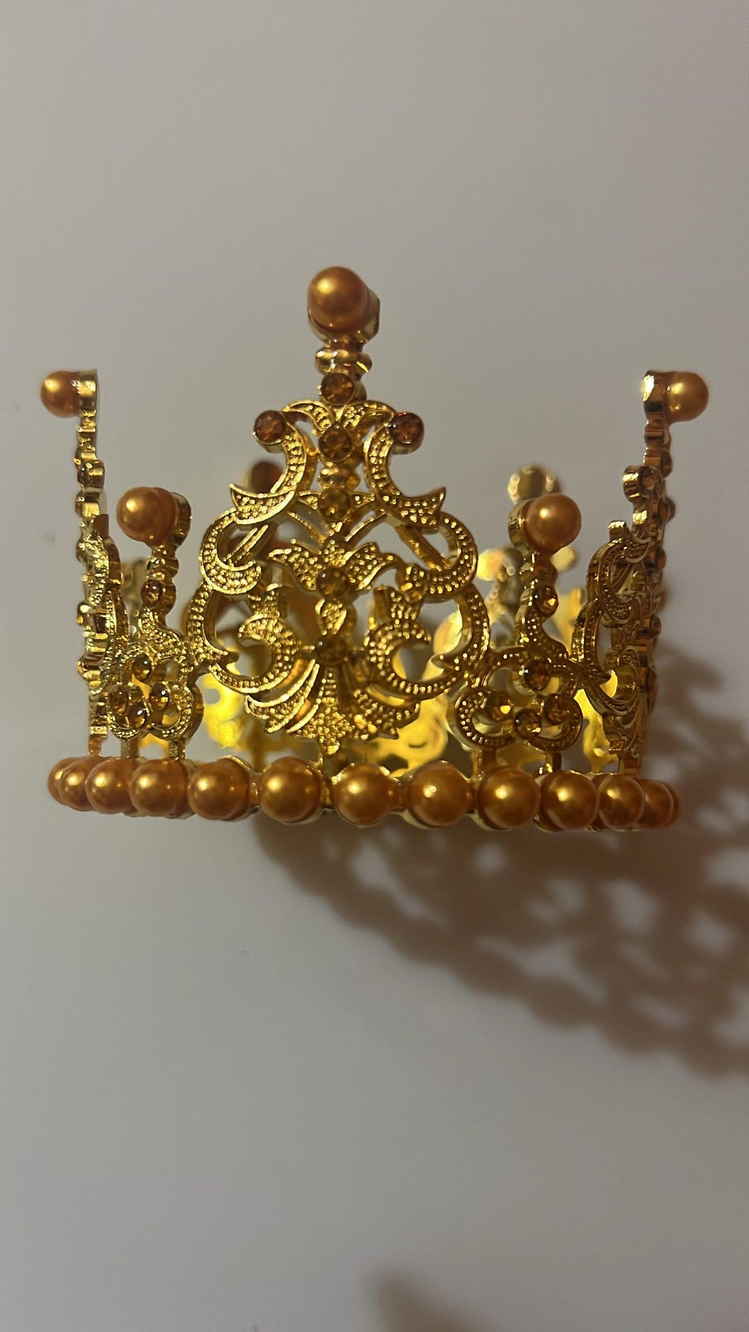 Bella Corona De Oshun (yalorde) Pequeña / Beautiful Oshun Crown - Etsy