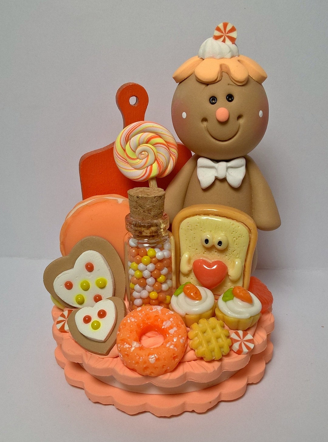 Gingerbread With Sugar Cookies and Sprinkles - Sweet Treats on Cookie ...