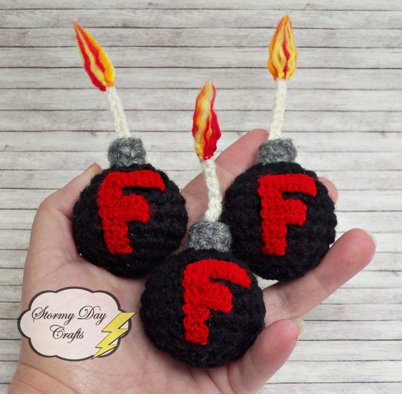 Trio of F-bombs Mini F Bomb Stocking Stuffers Gag Gift - Etsy