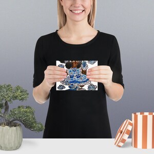 Blue Magical Girl Cutecore Coquette Kawaii Poster Gifts for Her - Etsy