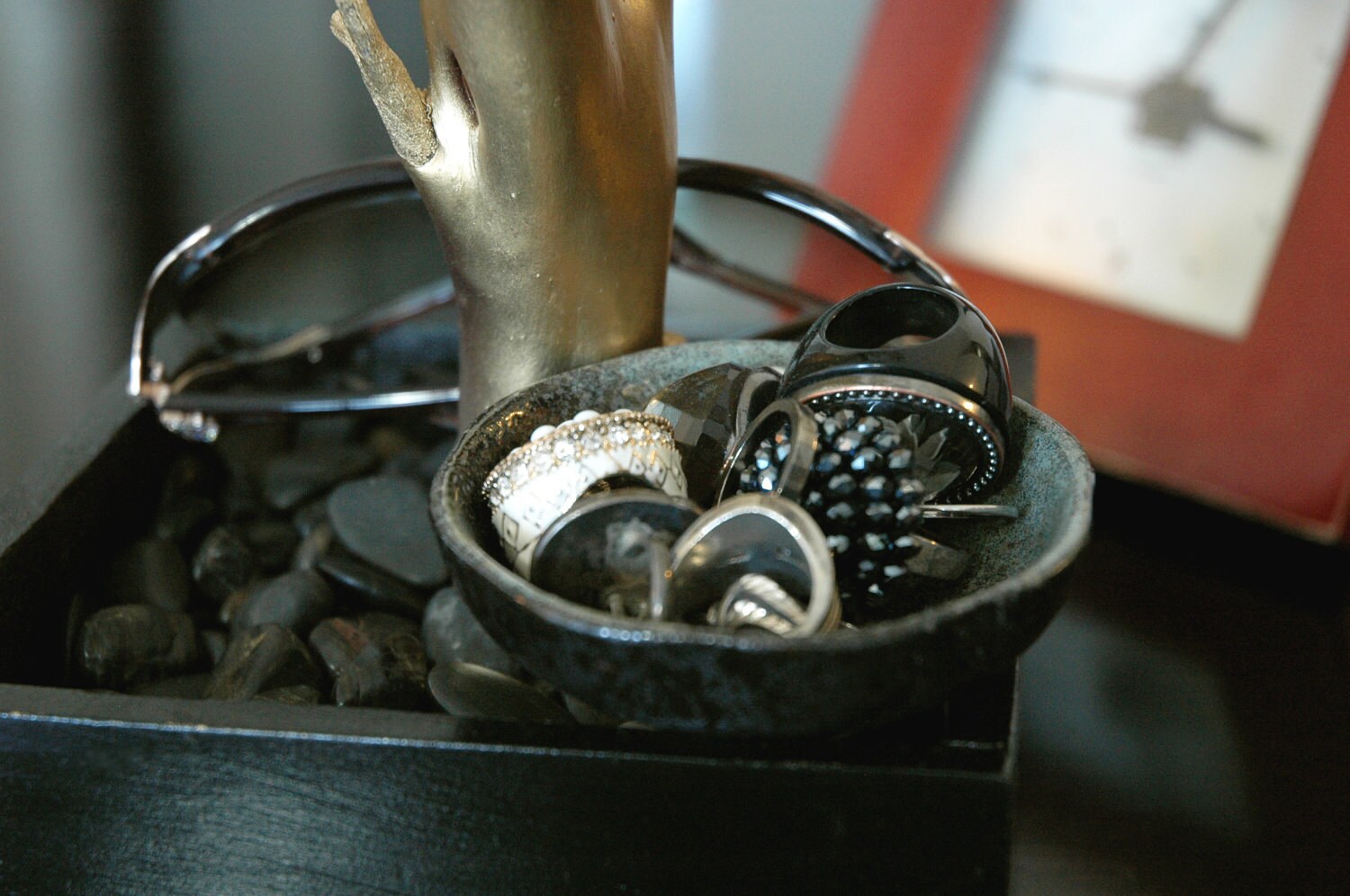 30 Gold Painted Jewelry Tree / Jewelry Organizer | Etsy