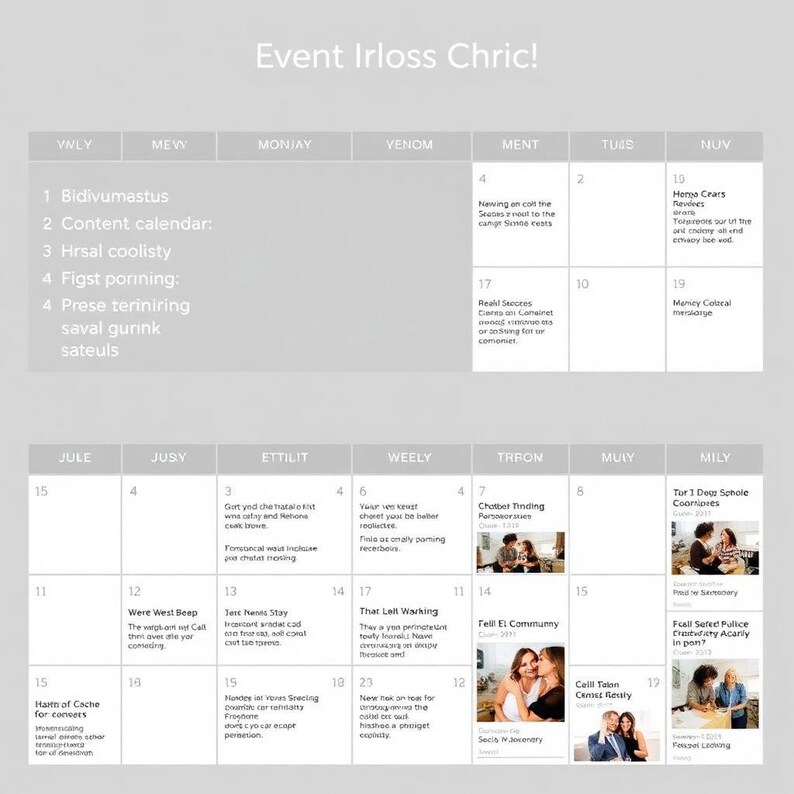Instagram and Tiktok Content Calendar Template (UK) – 12 Months, Excel ...