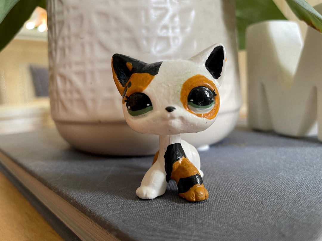 LPS Custom Calico Cat Hand Painted OOAK - Etsy