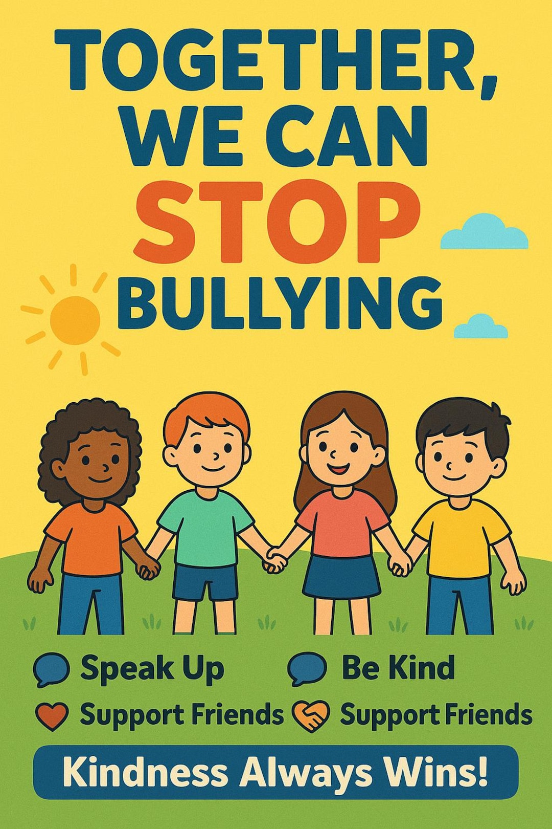 Together, We Can STOP the Bullying - Etsy
