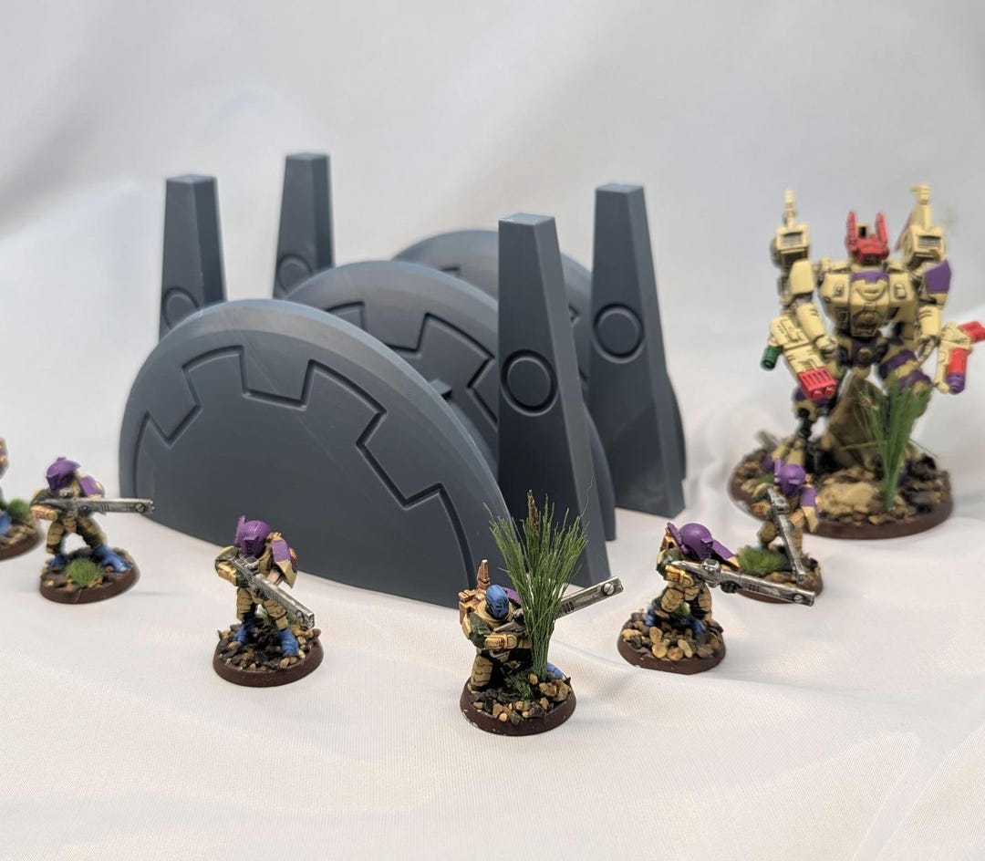 Alien Reactor Building (unpainted): Wargame Scenery Terrain - Etsy