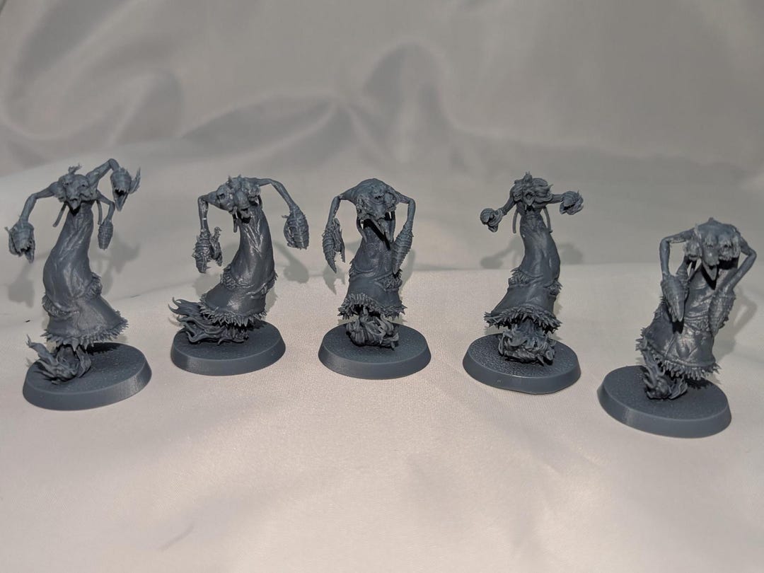 Lesser Flame Demons of Change, Set of 5 (unpainted) Chaos, Necromunda ...