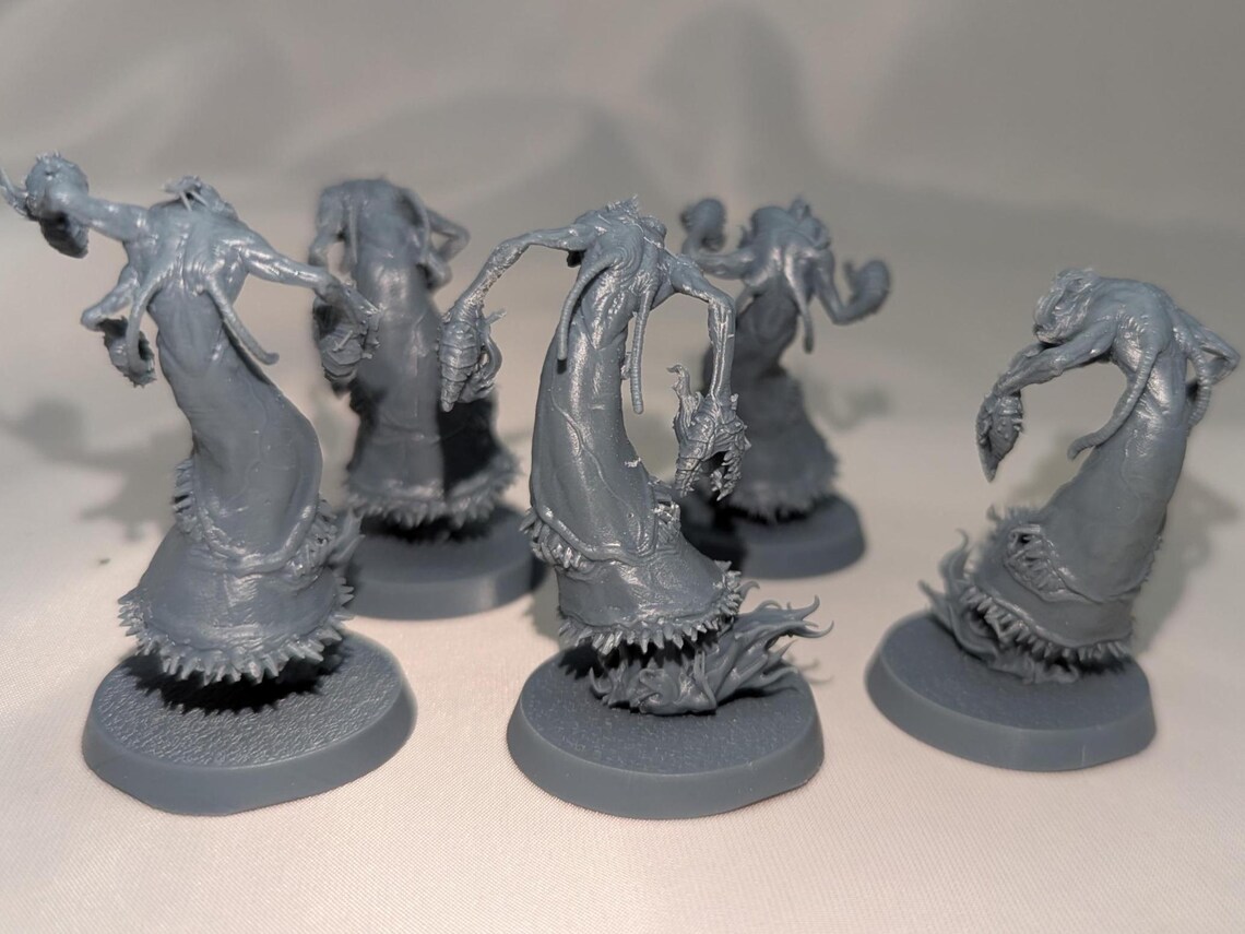 Lesser Flame Demons of Change, Set of 5 (unpainted) Chaos, Necromunda ...