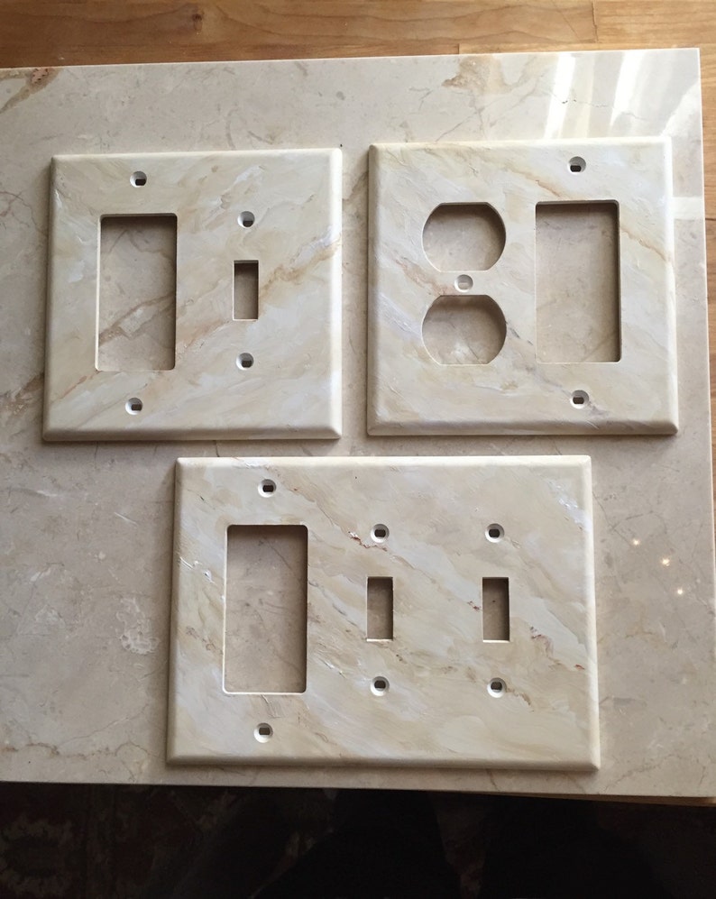 Warm Creamy Ivory Switchplates - Etsy