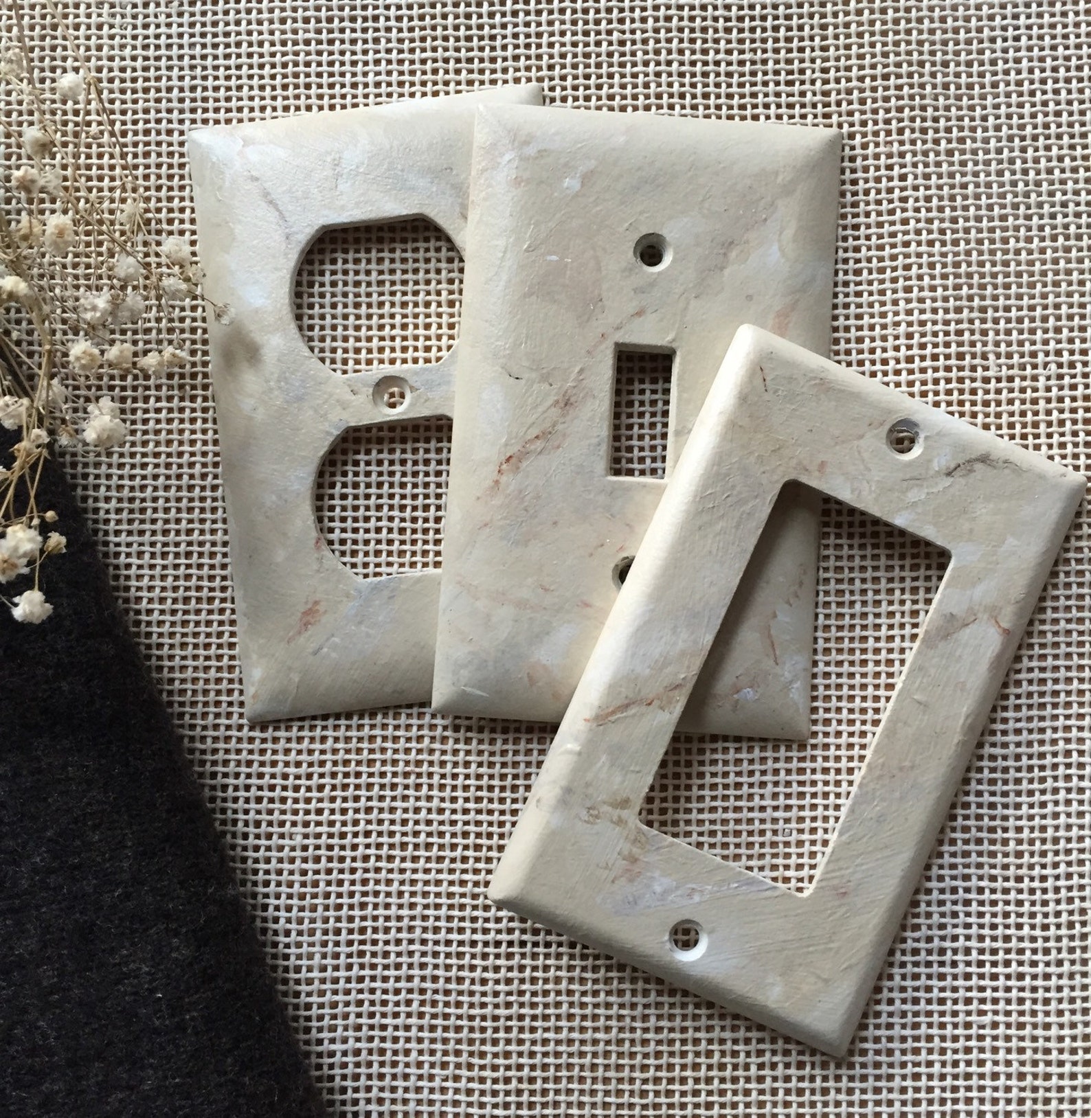 Warm Creamy Ivory Switchplates - Etsy