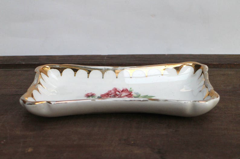 Antique Trinket Dish Vintage Trinket Tray Ceramic Soap Dish - Etsy