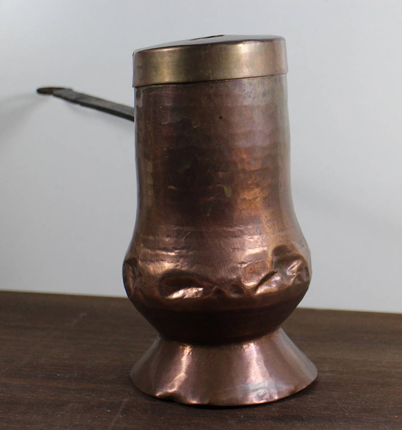 Antique Copper Chocolate Pot Chocolate Maker Rustic - Etsy