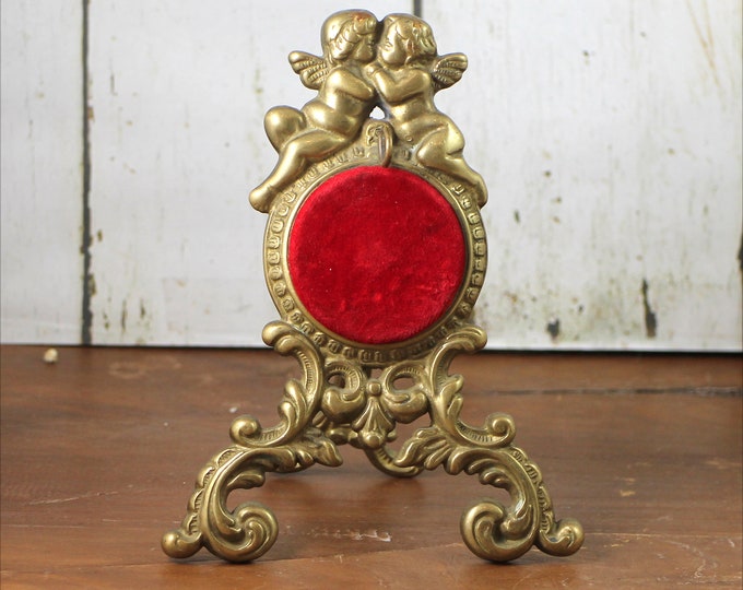 Vintage Pocket Watch Display - Antique Bronze Watch Stand - Pendant ...