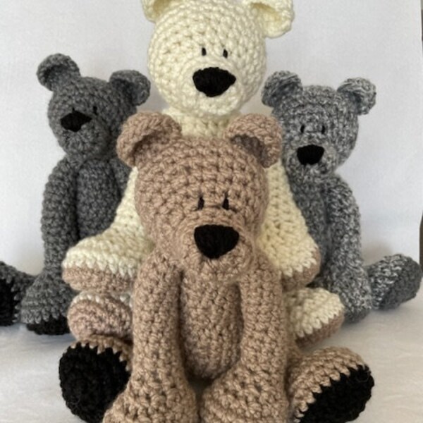 Crochet Bear - Etsy