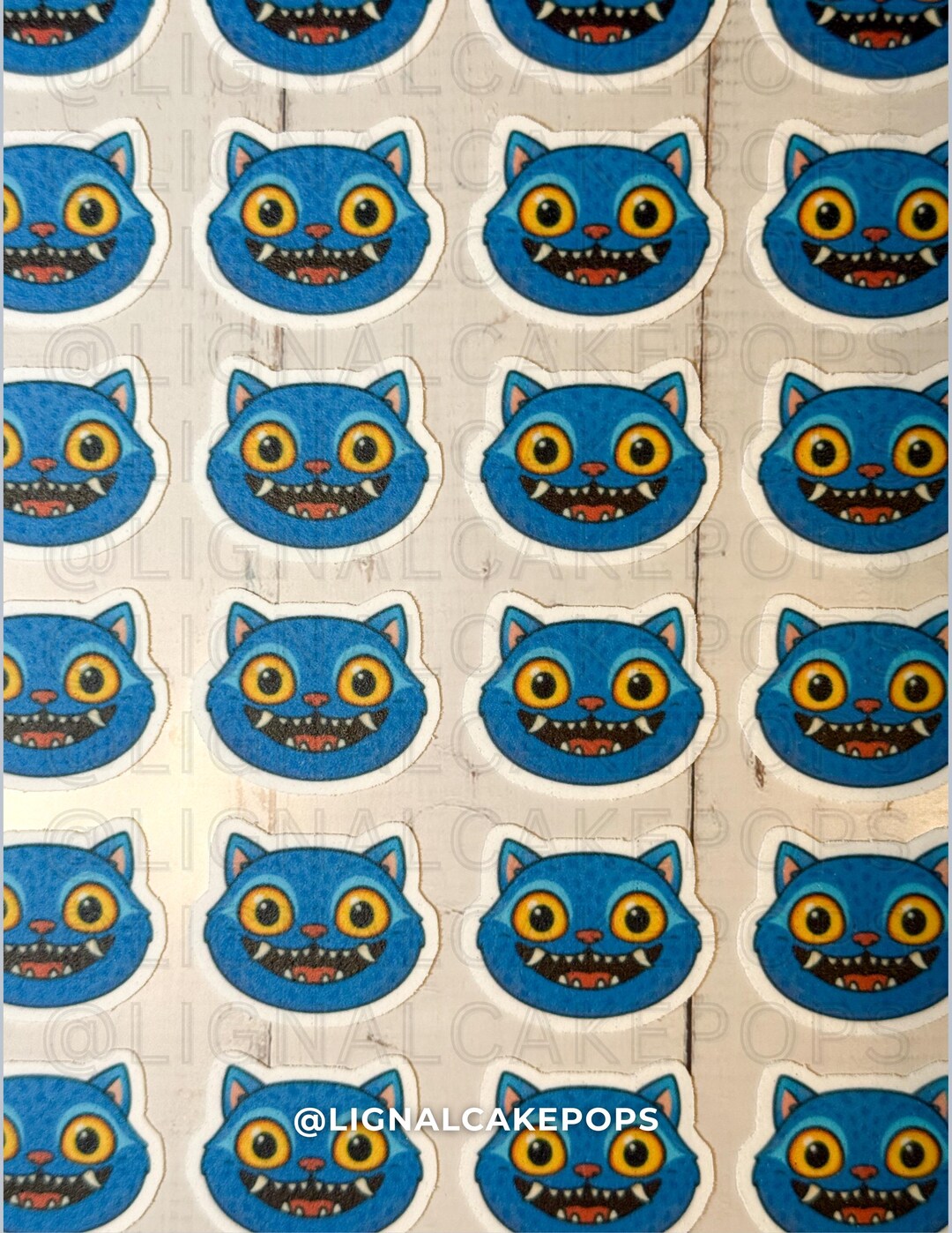 24x1.5” Edible Tiger Korean Inspired (set 1 - One Face Style ...