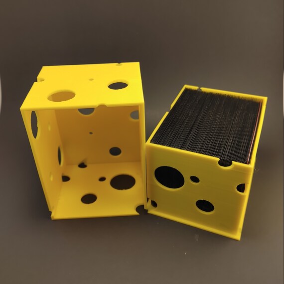 Magic The Gathering MTG Cheese Block Deck box EDH Rats or | Etsy