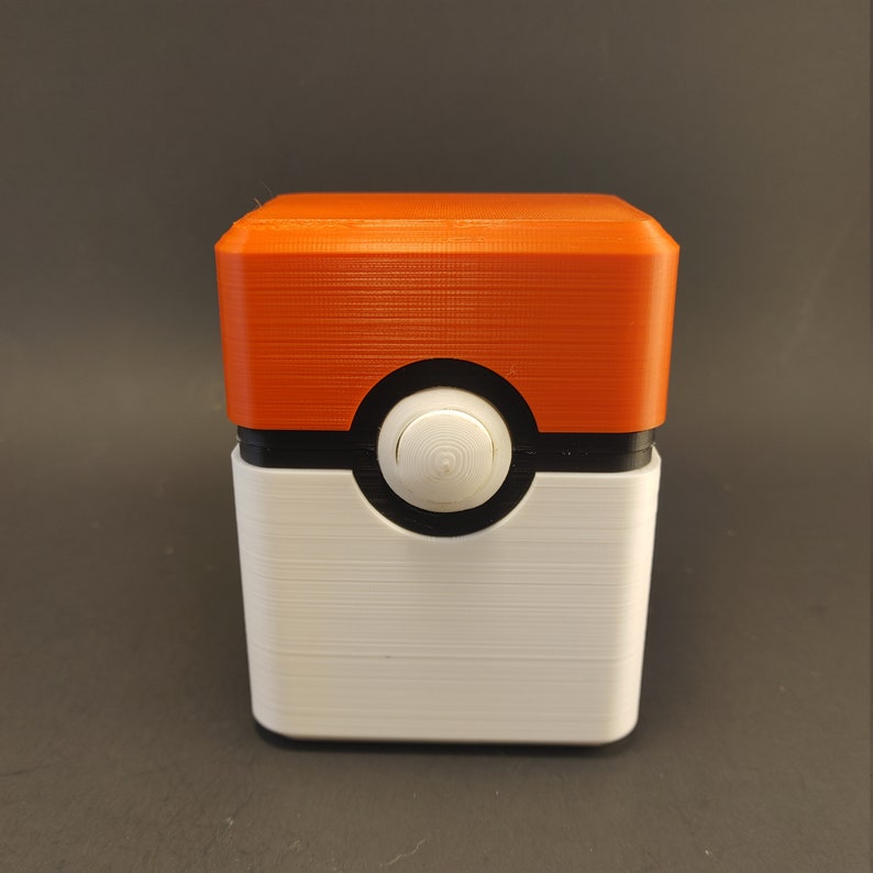 Pokemon Pokeball TCG Deck Box With Spring Latch - Etsy
