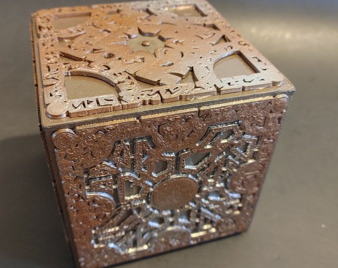 3D Printed Hellraiser Lament Cube Magic the Gathering Deck Box. EDH ...