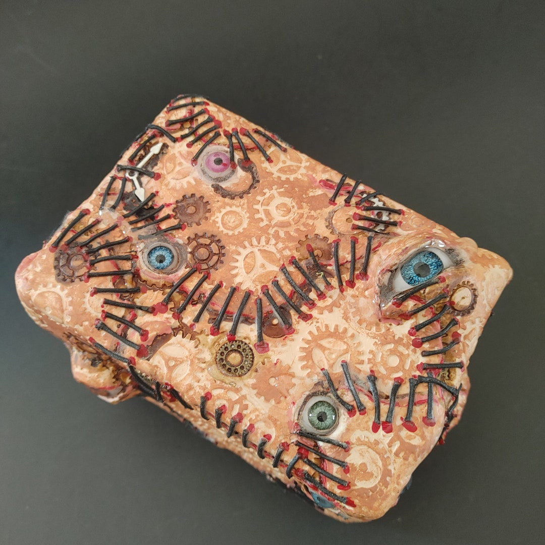 Magic the Gathering Cyclops Zombie Eyeball Scars Stitches Gears Horror ...