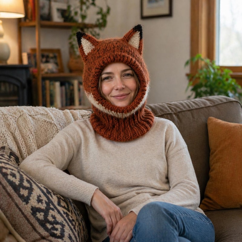 Fox Balaclava Pattern - Etsy
