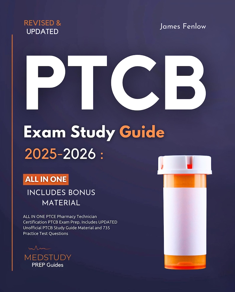 PTCB Study Ebook 2025 All in One PTCB Study Guide Exam Prep With 735 ...